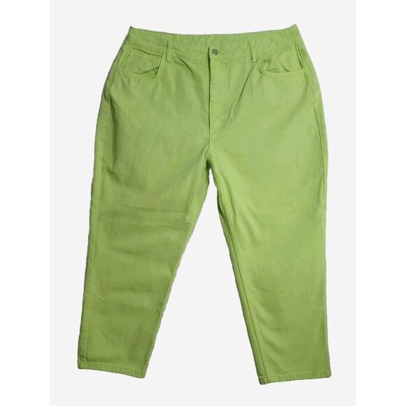 Reclaimed Vintage | Pants & Jumpsuits | Reclaimed Vintage Neon Green ...